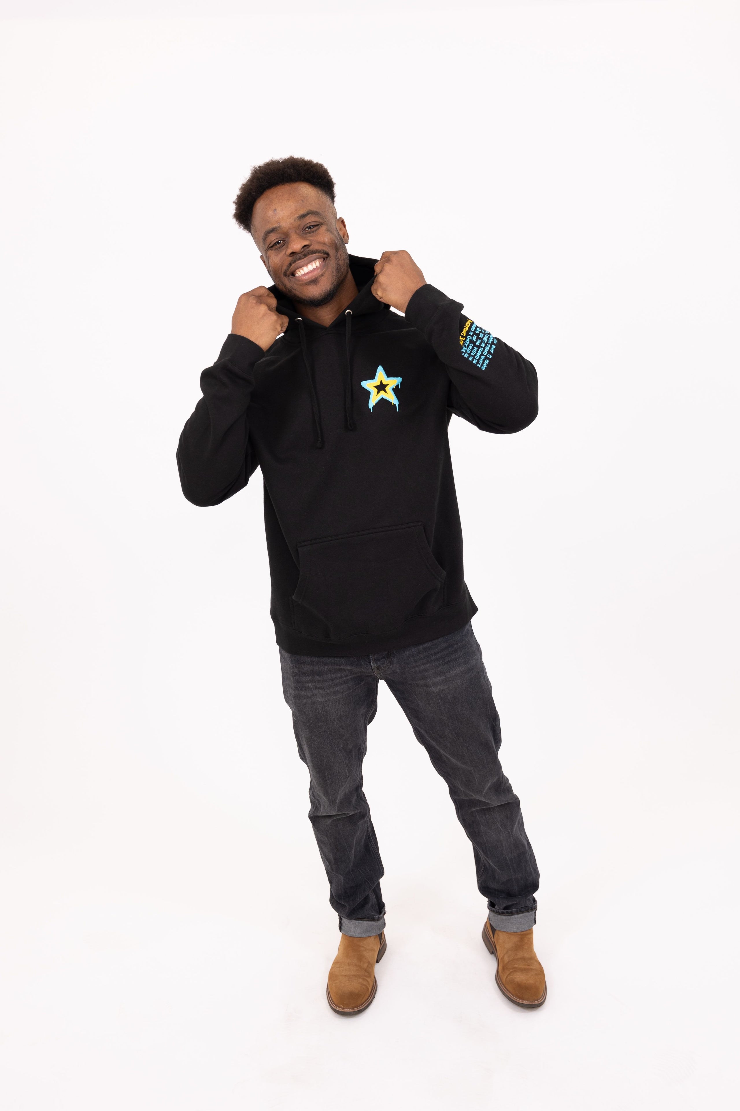 Never Look Back Hoodie - Black | Impact Clothing